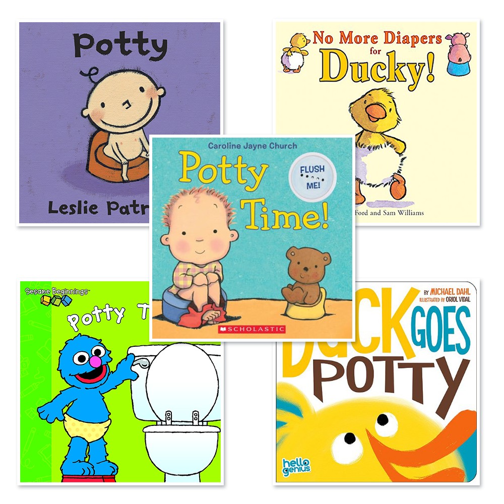 Potty Time Board Books (Set of 5) - 122-230 – CM School Supply