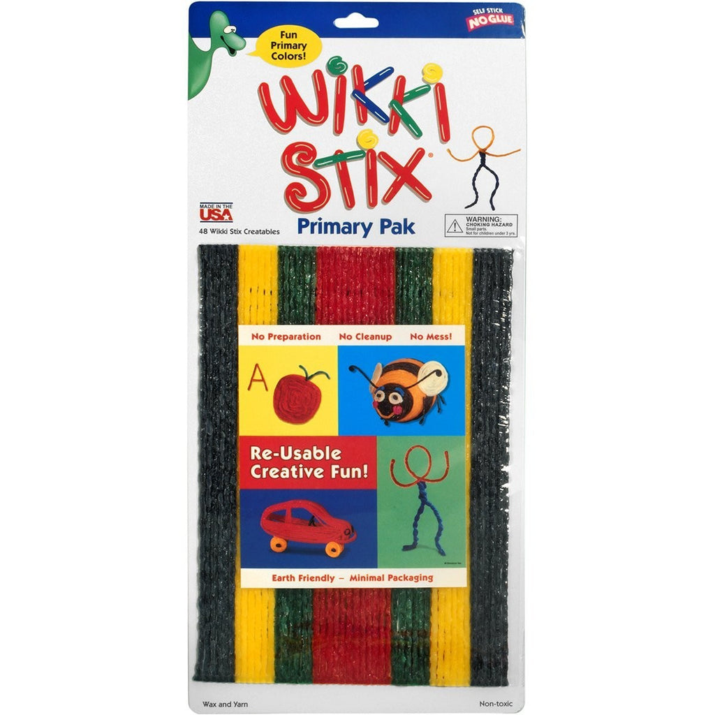 Wikki Stix Primary Colors - 734-803 – CM School Supply