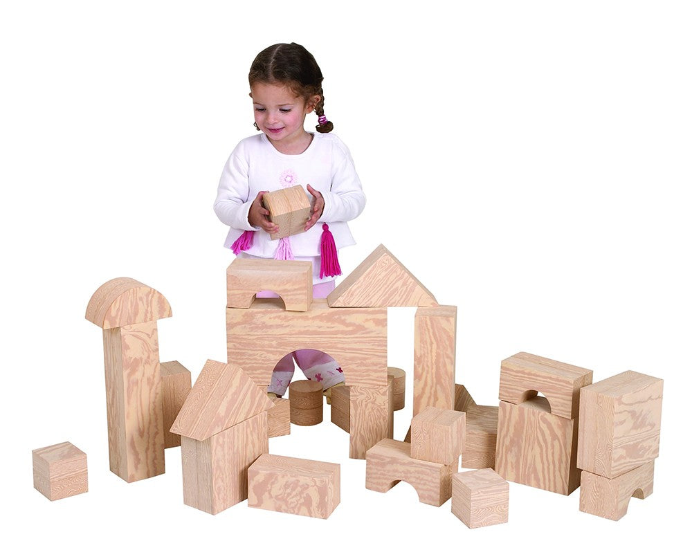 Jumbo Wood-Like Soft Blocks - 193-032 – CM School Supply