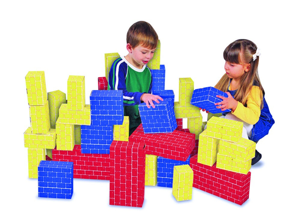 Jumbo Building Blocks - Wood, Plastic, Cardboard, & More — CM School Supply