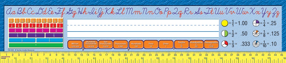 Cursive Writing Super Jumbo Name Plates — CM School Supply