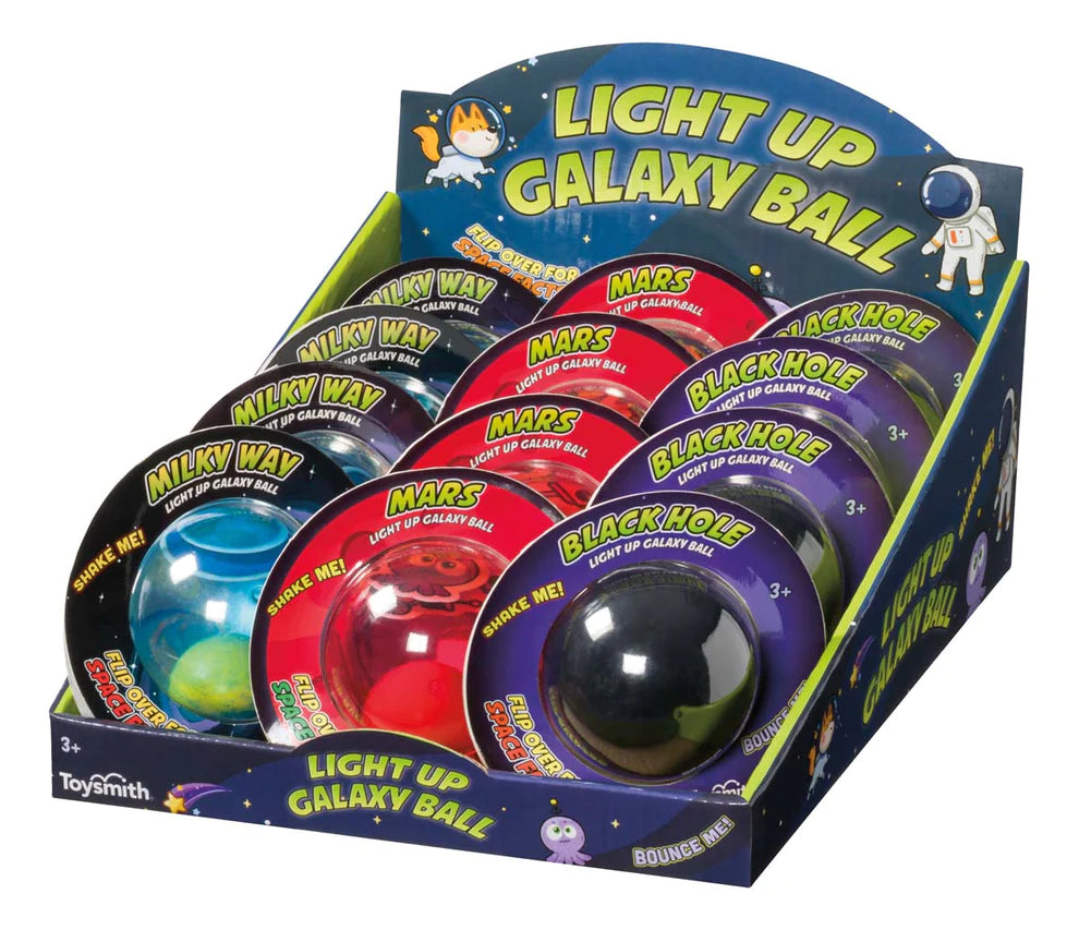 Toysmith - Space Light Up Galaxy Balls – CM School Supply