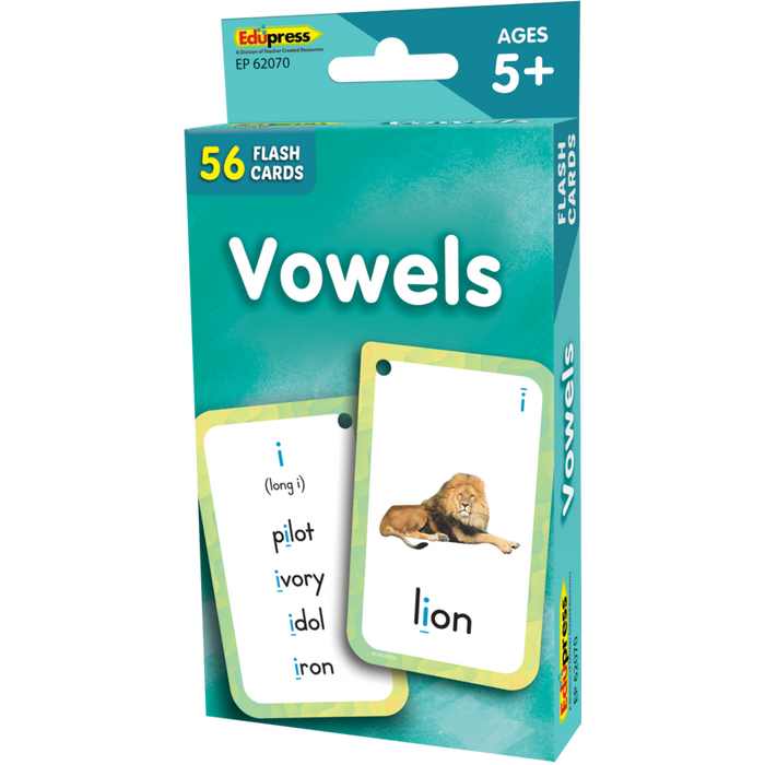 Vowels Flash Cards — CM School Supply