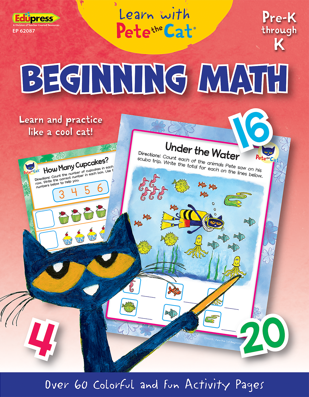Learn with Pete the Cat¨: Beginning Math – CM School Supply