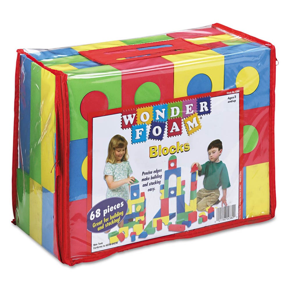 WonderFoam® Blocks (68 pieces) – CM School Supply