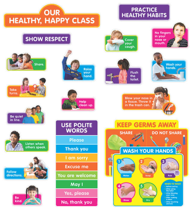 Our Healthy, Happy Class Bulletin Board – CM School Supply