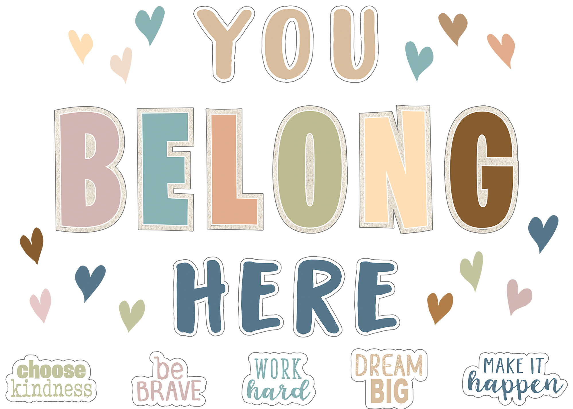 Everyone Is Welcome Classroom Decor | Inclusive Theme Decor — CM School ...