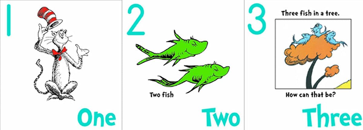 Dr. Seuss Numbers 1-20 Bulletin Board Set — CM School Supply