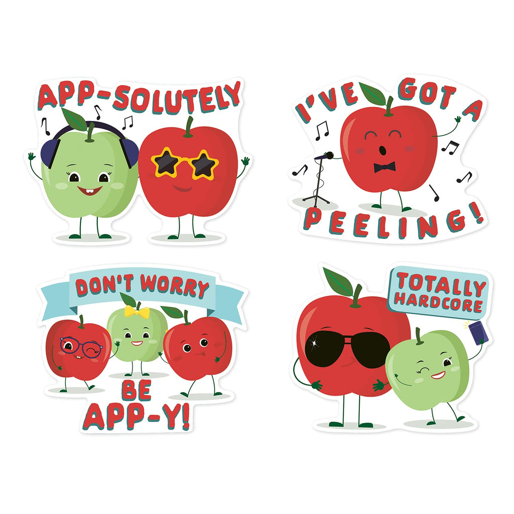 Jumbo Scented Stickers - Apple – CM School Supply