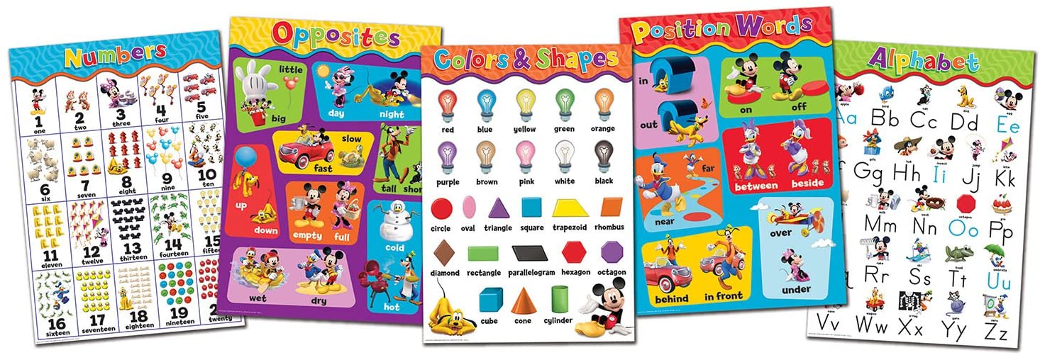Mickey Mouse Bulletins Preschool Decorations — CM School Supply