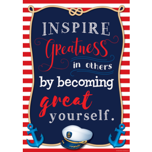 Inspire Greatness in Others by Becoming Great Yourself Positive Poster ...