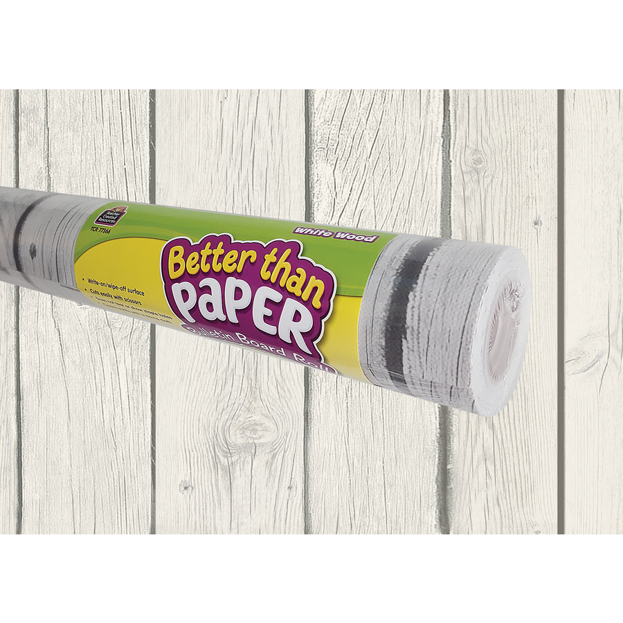 White Wood Better Than Paper Bulletin Board Roll — CM School Supply
