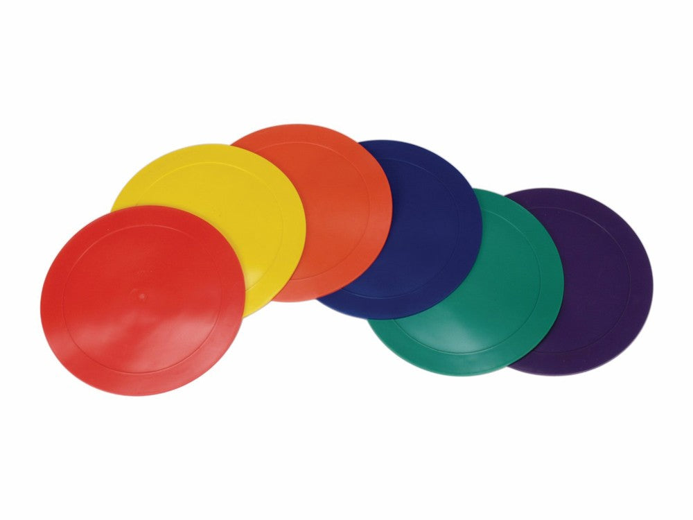 9" Poly Spot Markers (Set of 6) - 417-090 – CM School Supply
