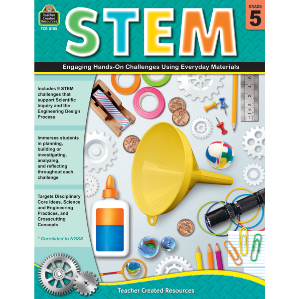 STEM: Engaging Hands-On Challenges Using Everyday Materials Grade 5 ...