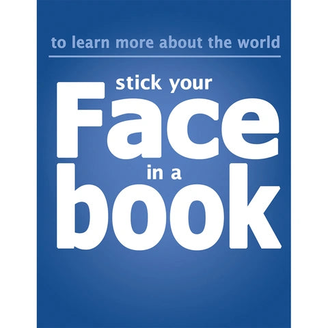 Put Face In Book Poster – CM School Supply