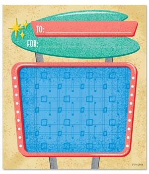 Mid-Century Mod Retro Sign Student Incentive Chart — CM School Supply