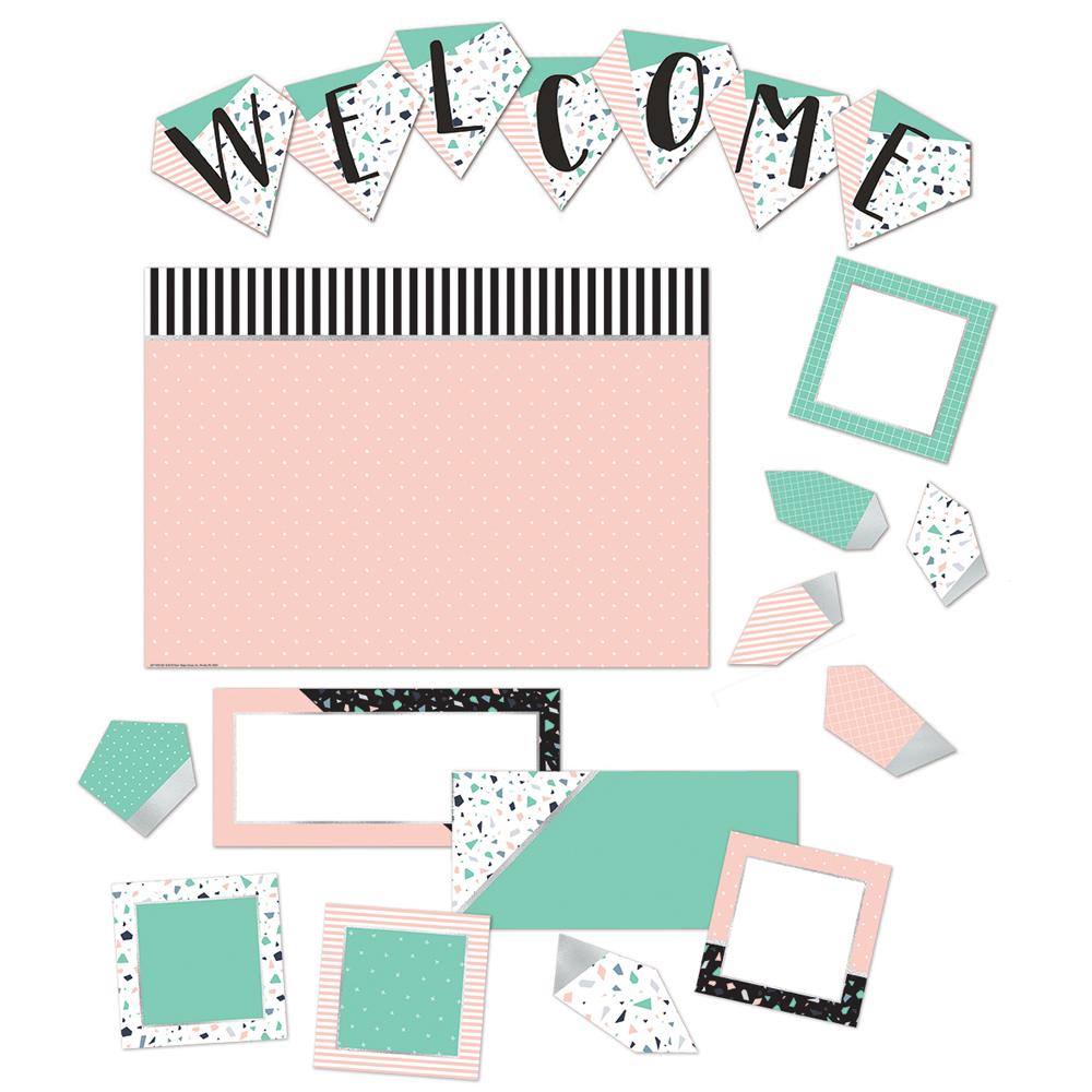Simply Sassy Welcome Bulletin Board Set – CM School Supply