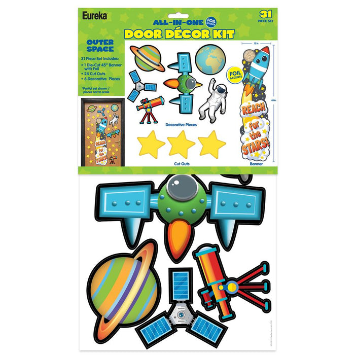 Outer Space All-In-One Door Decor Kit — CM School Supply
