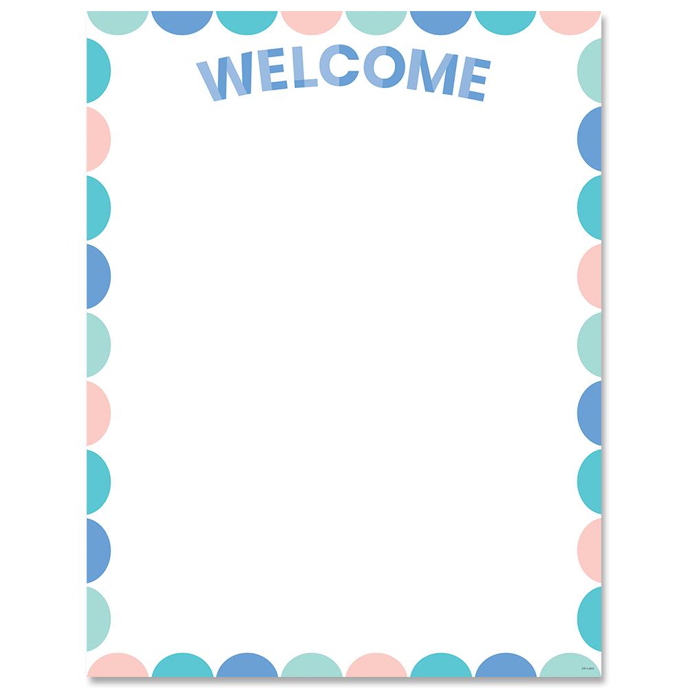 Calm & Cool Welcome Chart – CM School Supply