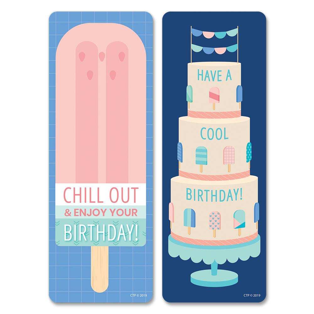 Calm & Cool Happy Birthday Bookmarks – CM School Supply