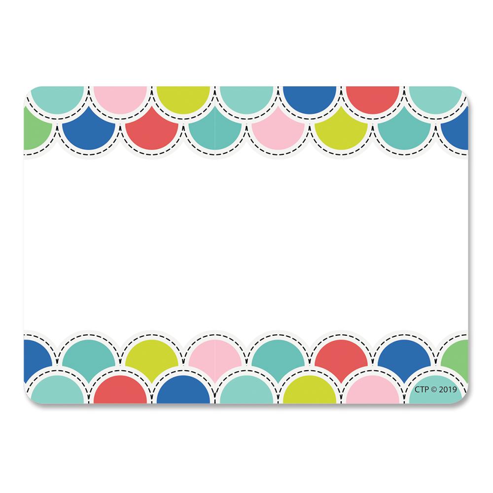 Poppin Scallops Labels – CM School Supply