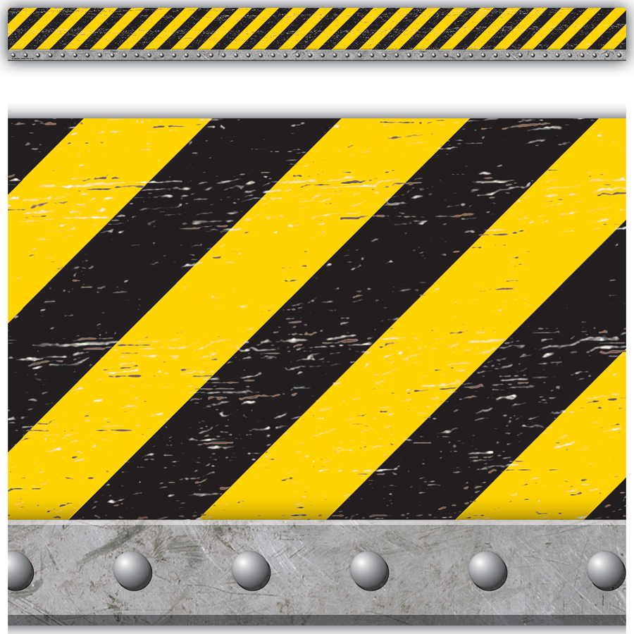 Under Construction Straight Border Trim(C) – CM School Supply
