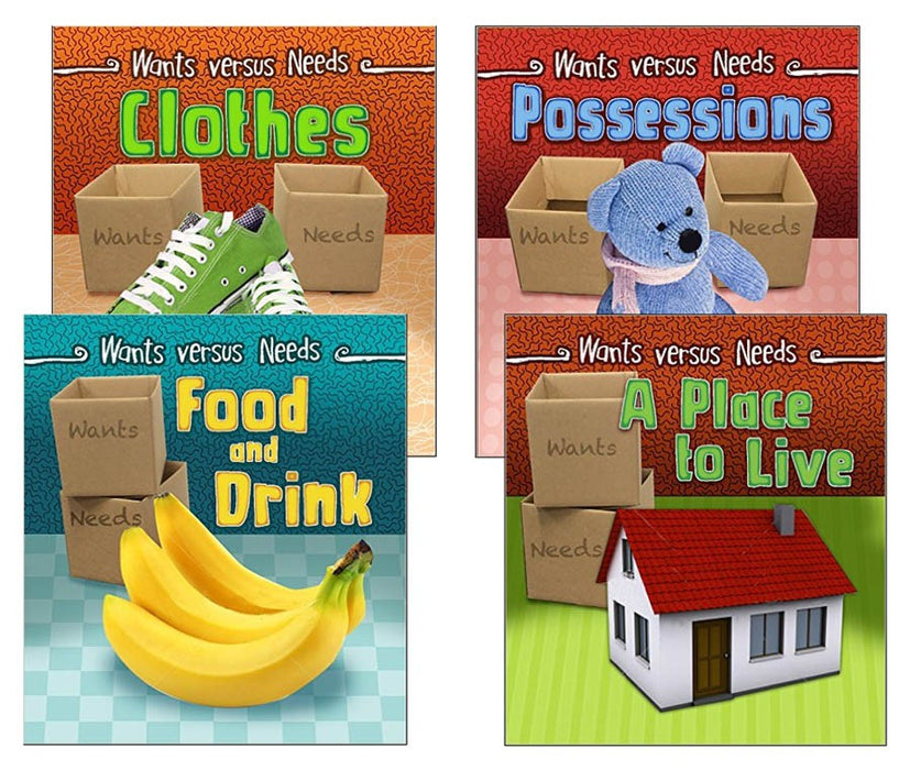 Wants Versus Needs Book Set — CM School Supply