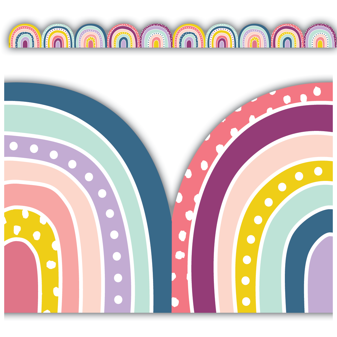 Rainbow Border Clip Art