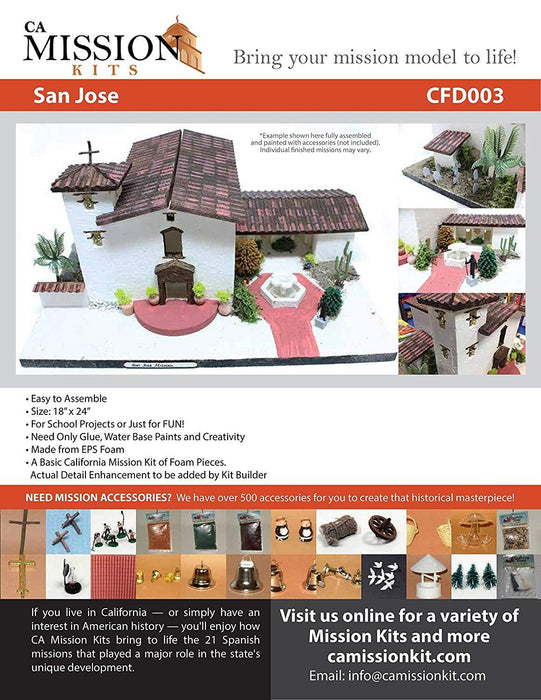 San Jose Mission Model Project Kit | CM School Supply