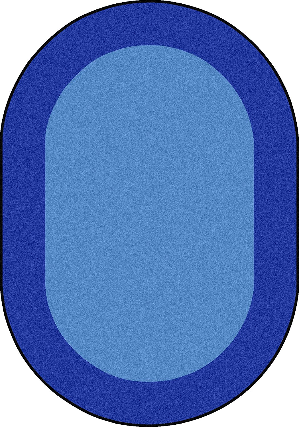 "All Around" 8x11 ft. Oval Classroom Rug | CM School Supply