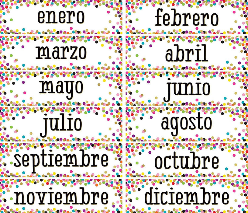 Confetti Spanish Monthly Headliners — CM School Supply