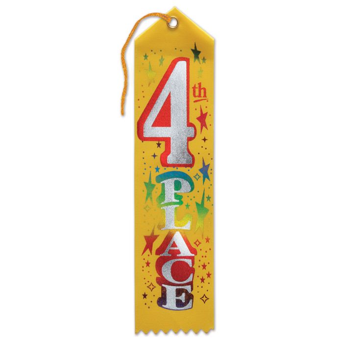 4th Place Award Ribbon – CM School Supply