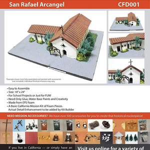 San Rafael Arcangel Mission Model Project Kit — CM School Supply