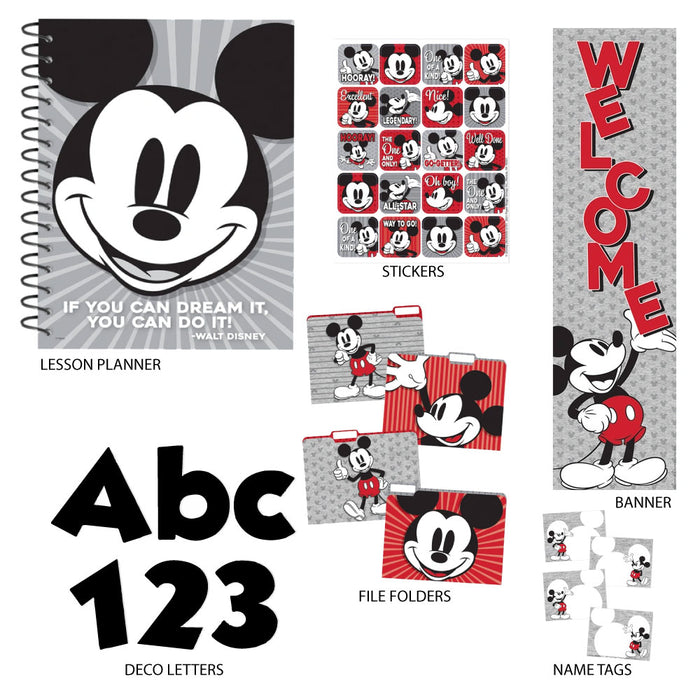 Mickey Mouse Letter Template