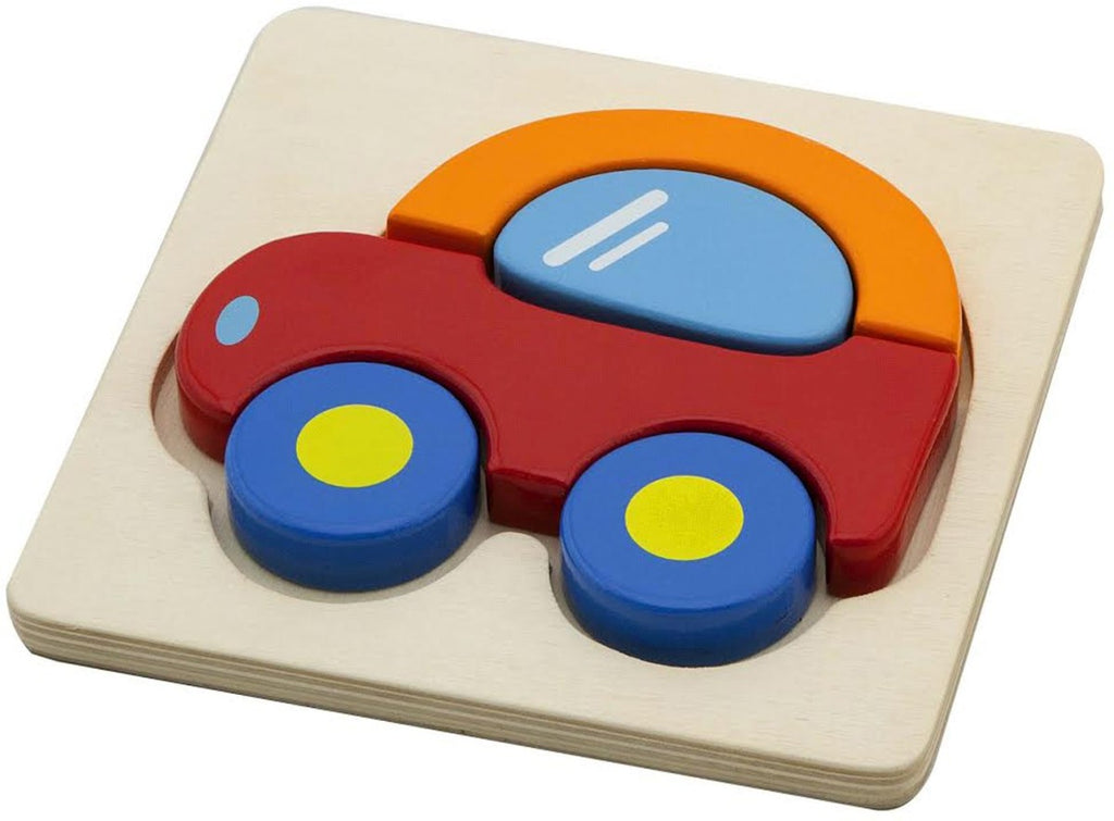 Car-Shaped Wooden Block Puzzle | CM School Supply