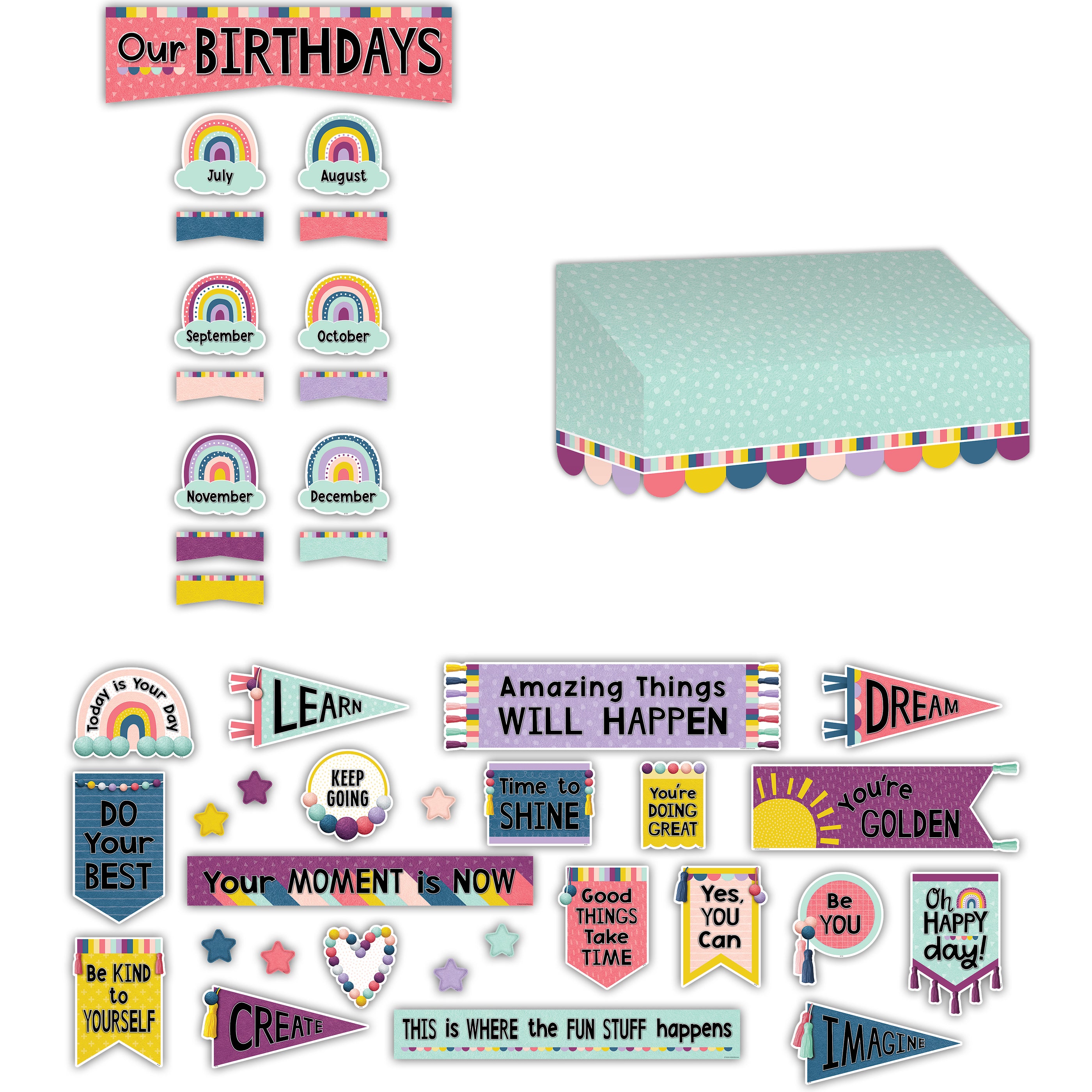 Oh Happy Day Decor: Bulletin Boards, Posters, Stickers, & More — CM ...