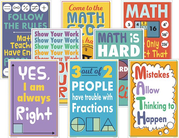 Math Fun Charts – CM School Supply