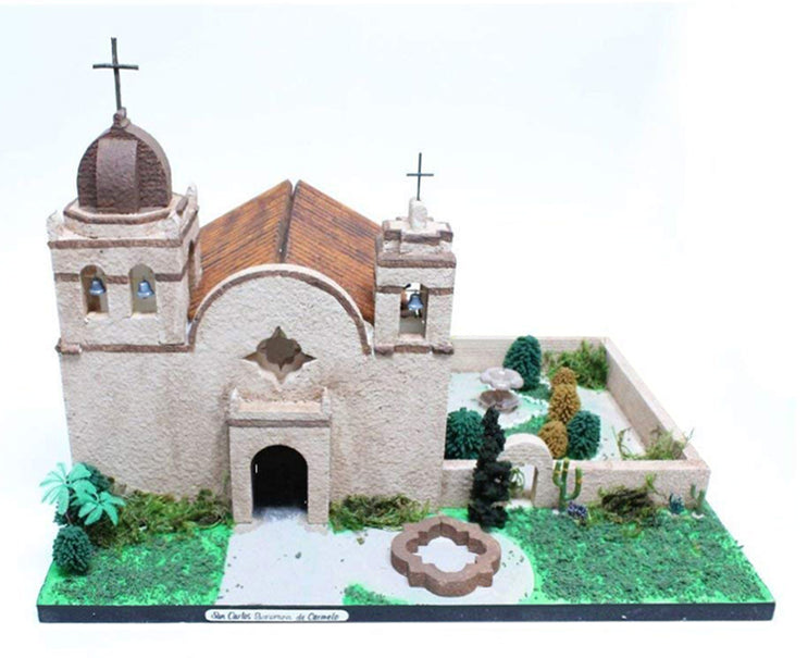 San Carlos Borromeo de Carmelo Mission Model Project Kit — CM School Supply
