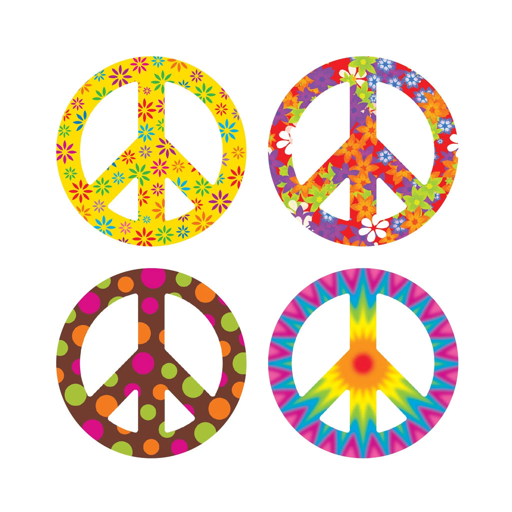Peace Signs Patterns Mini Accents Variety Pack – CM School Supply