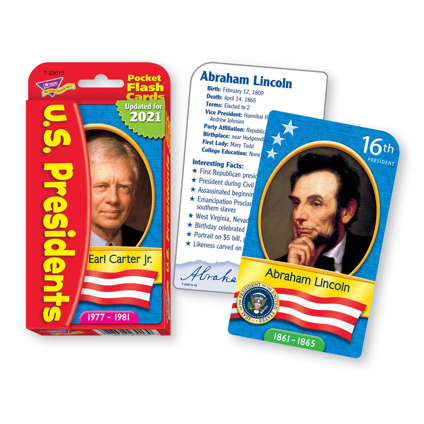 President Flash Cards — CM School Supply