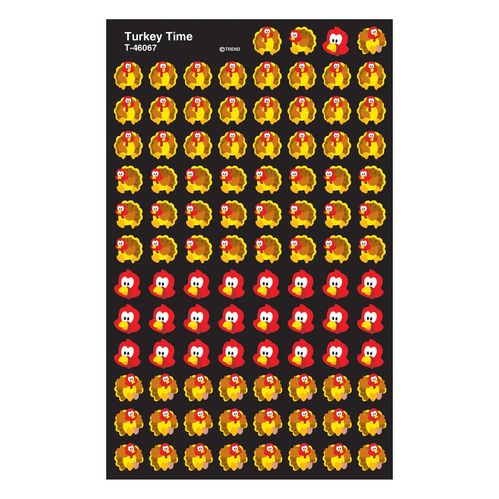 Turkey Time superShapes Stickers – CM School Supply