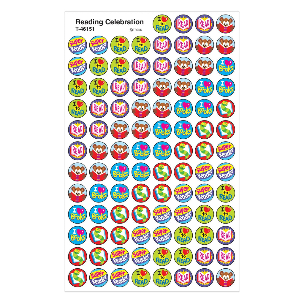 Reading Celebration superSpots® Stickers – CM School Supply