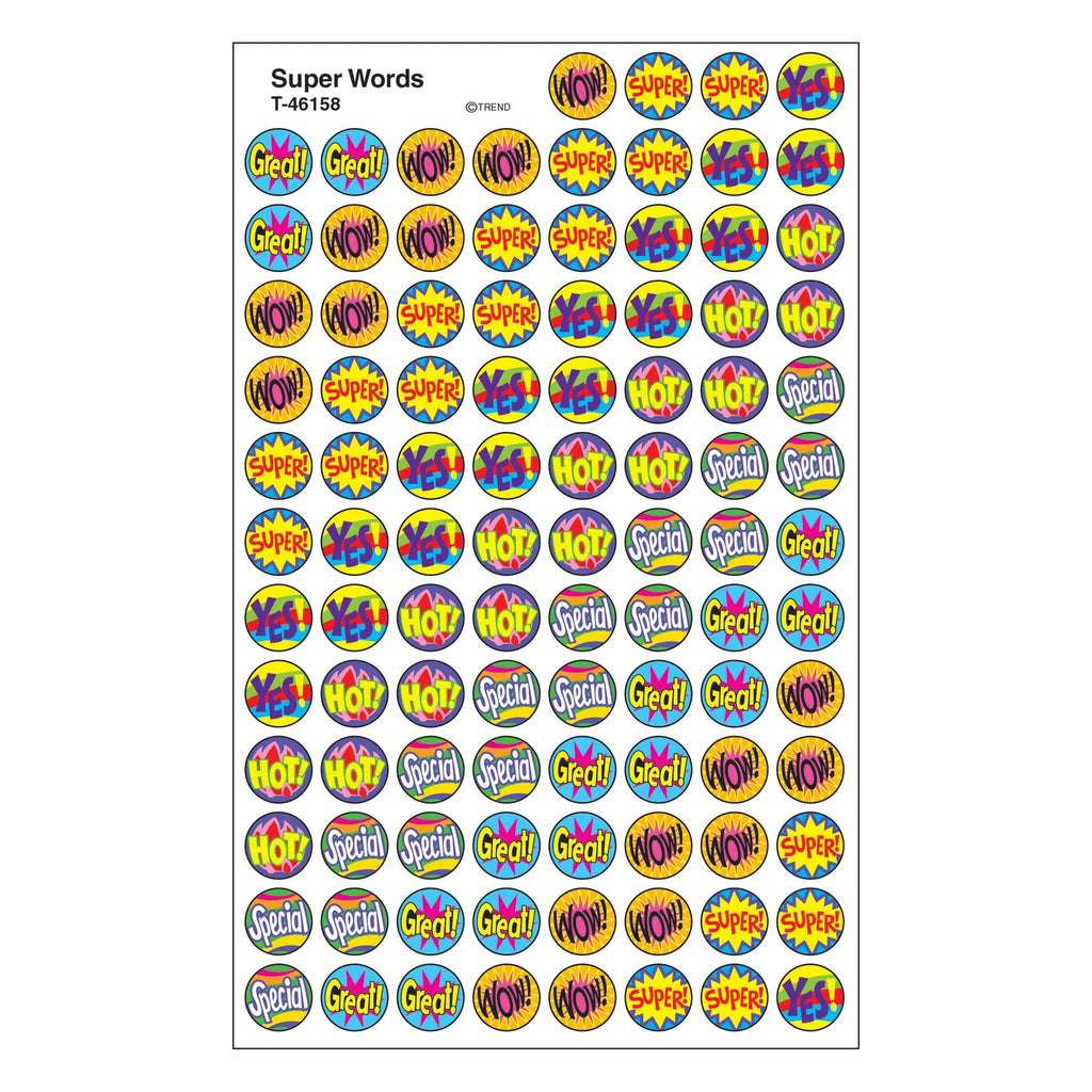 Super Words superSpots® Stickers – CM School Supply
