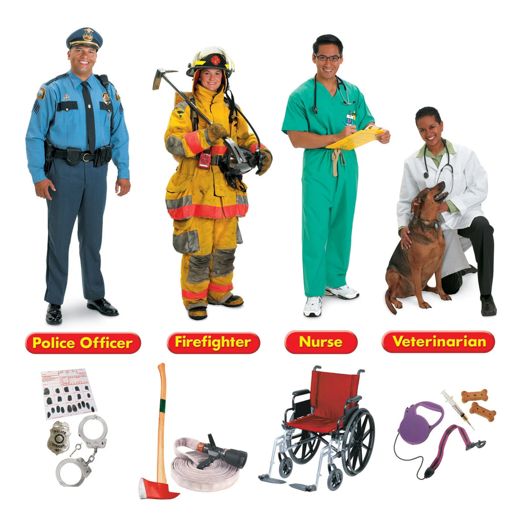 Community Helpers Bulletin Board Set – CM School Supply
