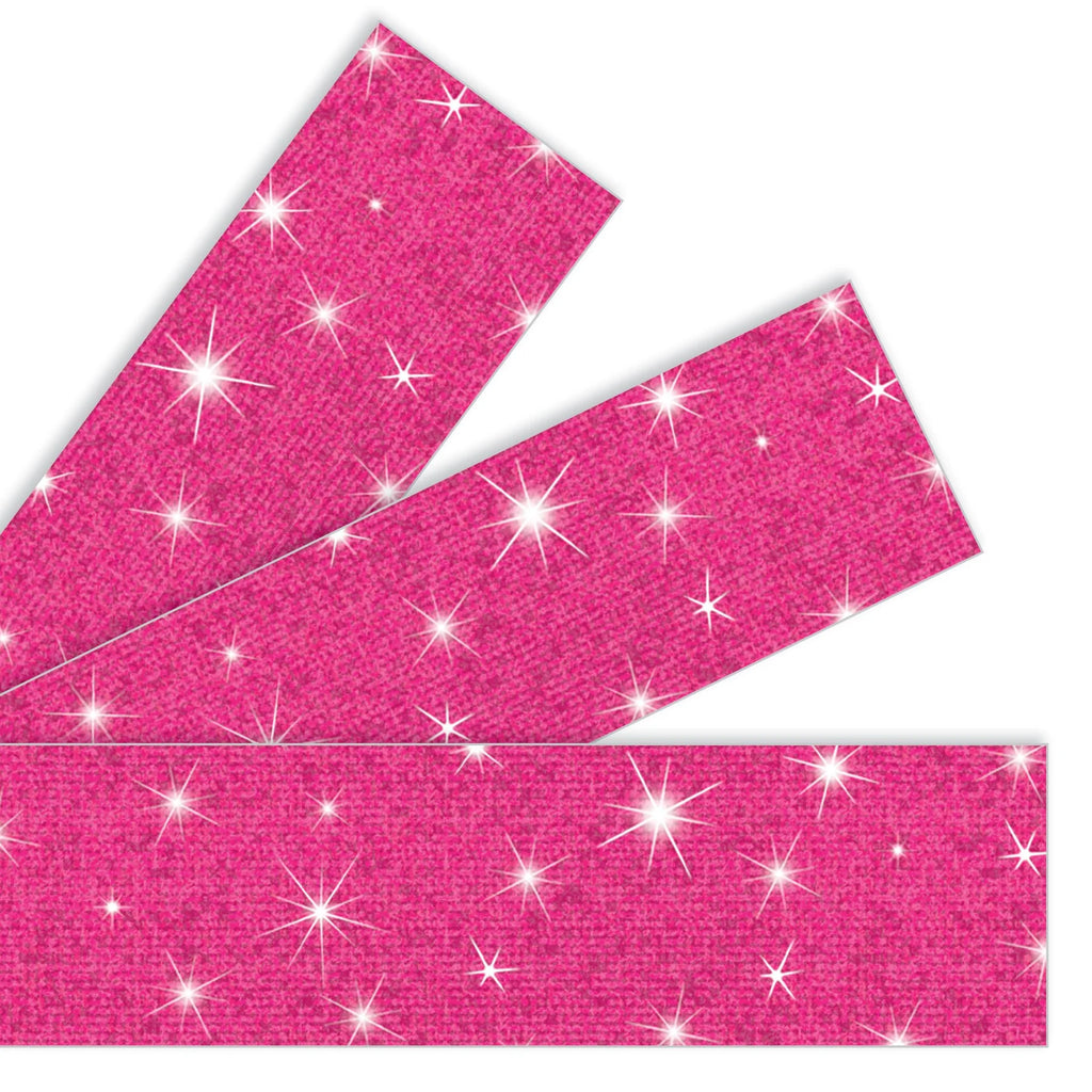 Hot Pink Bolder Borders® – Sparkle – CM School Supply
