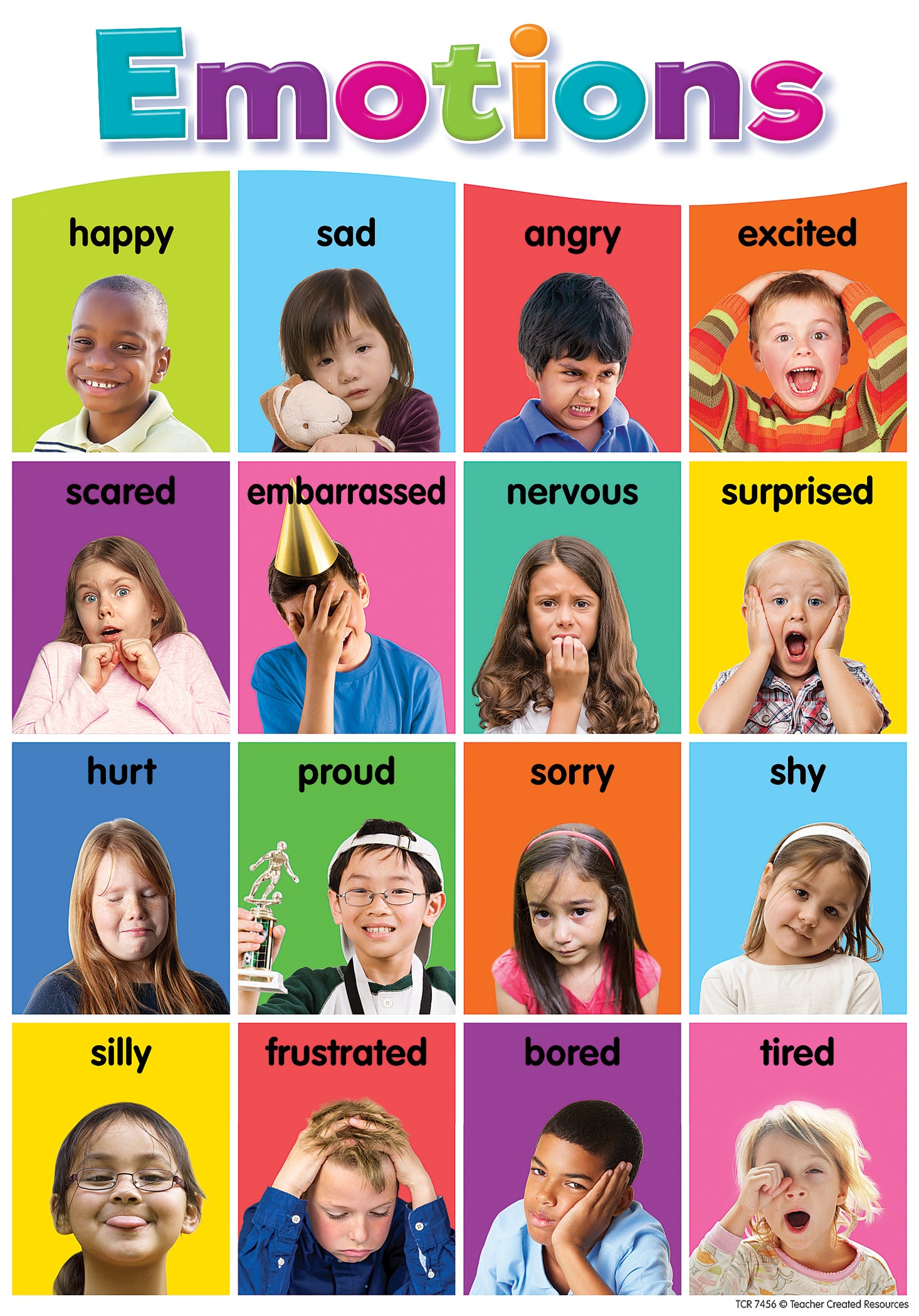 Colorful Early Learning Small Poster Pack — CM School Supply