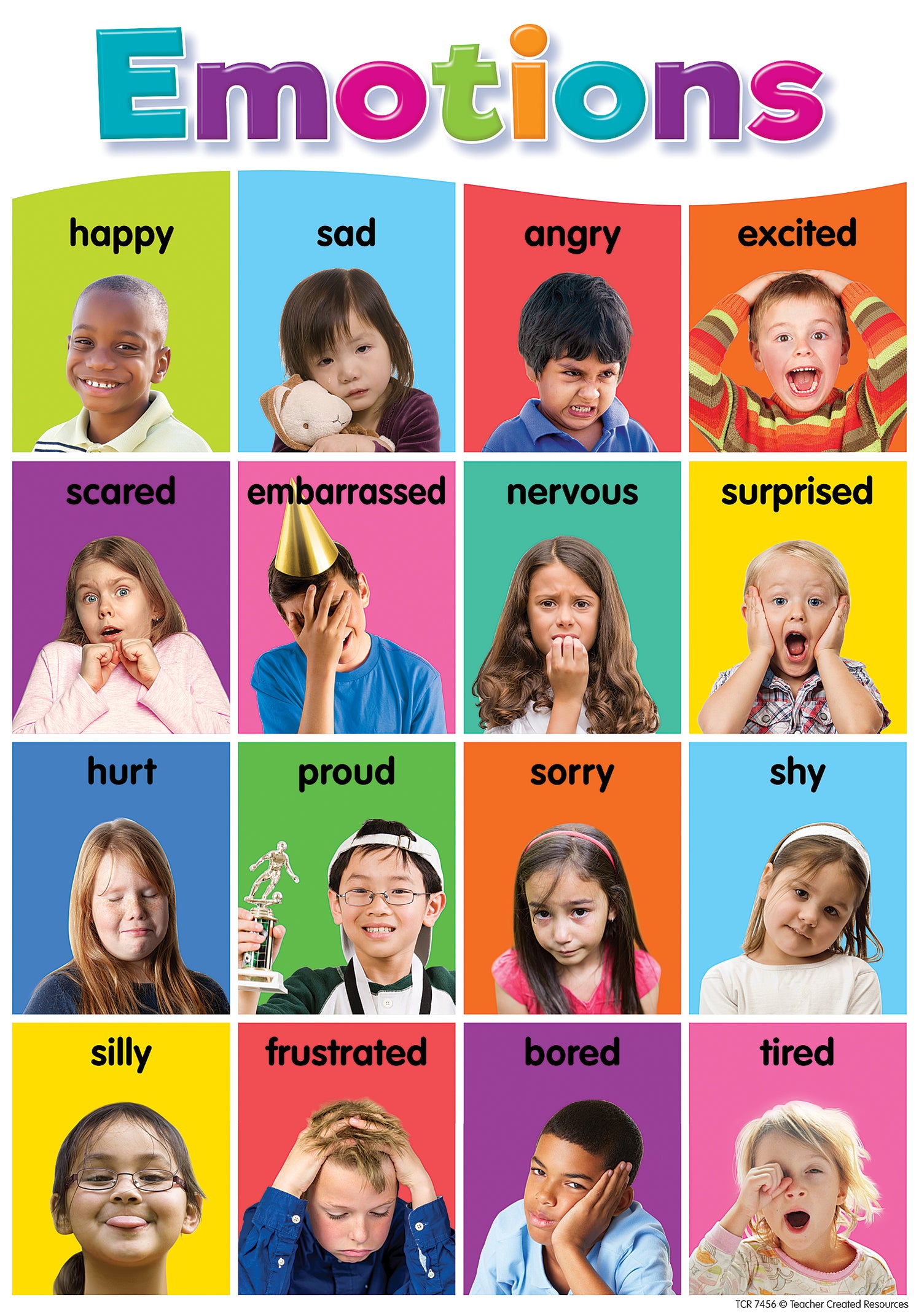 Colorful Early Learning Small Poster Pack — CM School Supply