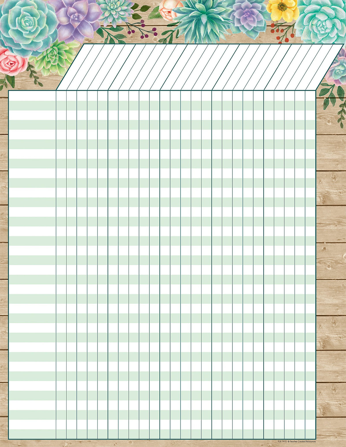 Rustic Bloom Incentive Chart — CM School Supply