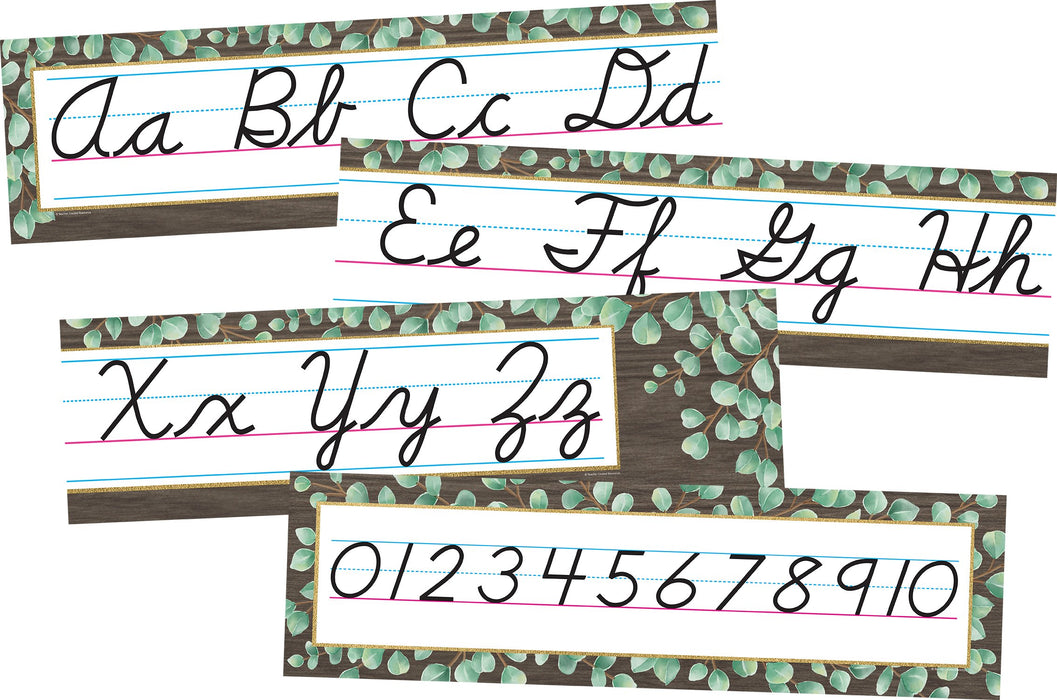 Eucalyptus Cursive Mini Bulletin Board — CM School Supply
