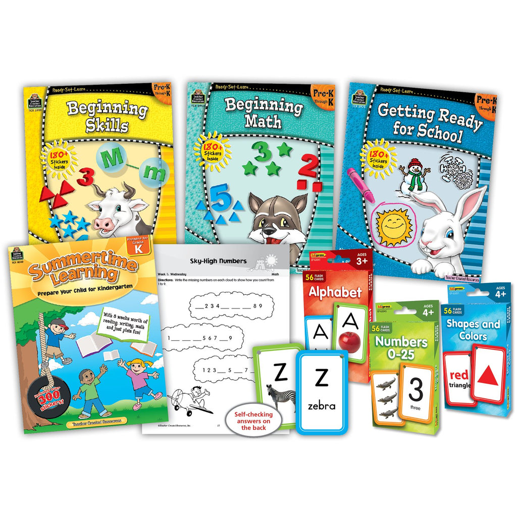 Learning At Home Pre-K Curriculum Kit – CM School Supply